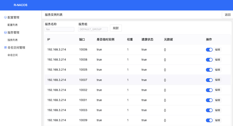 R NACOS Rust 工具 Lib rs Rust 包仓库
