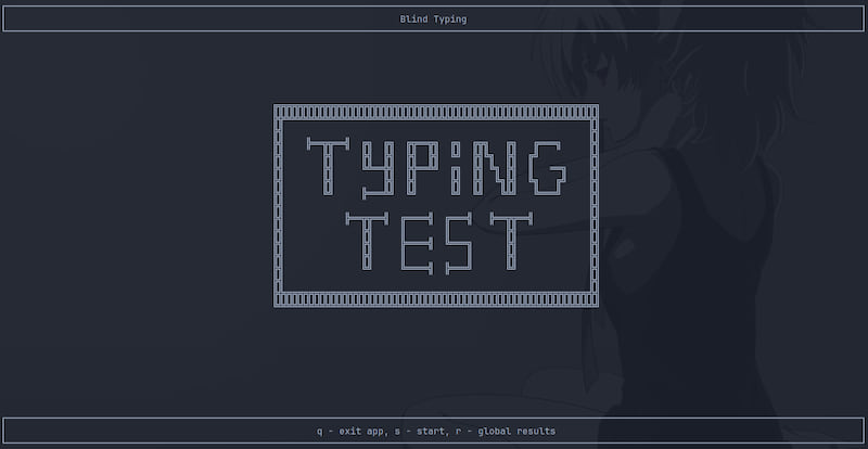 Blind-typing — Rust application // Lib.rs