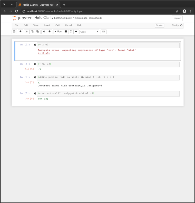 clarity-jupyter-kernel 0.4.0 [archived] // Lib.rs