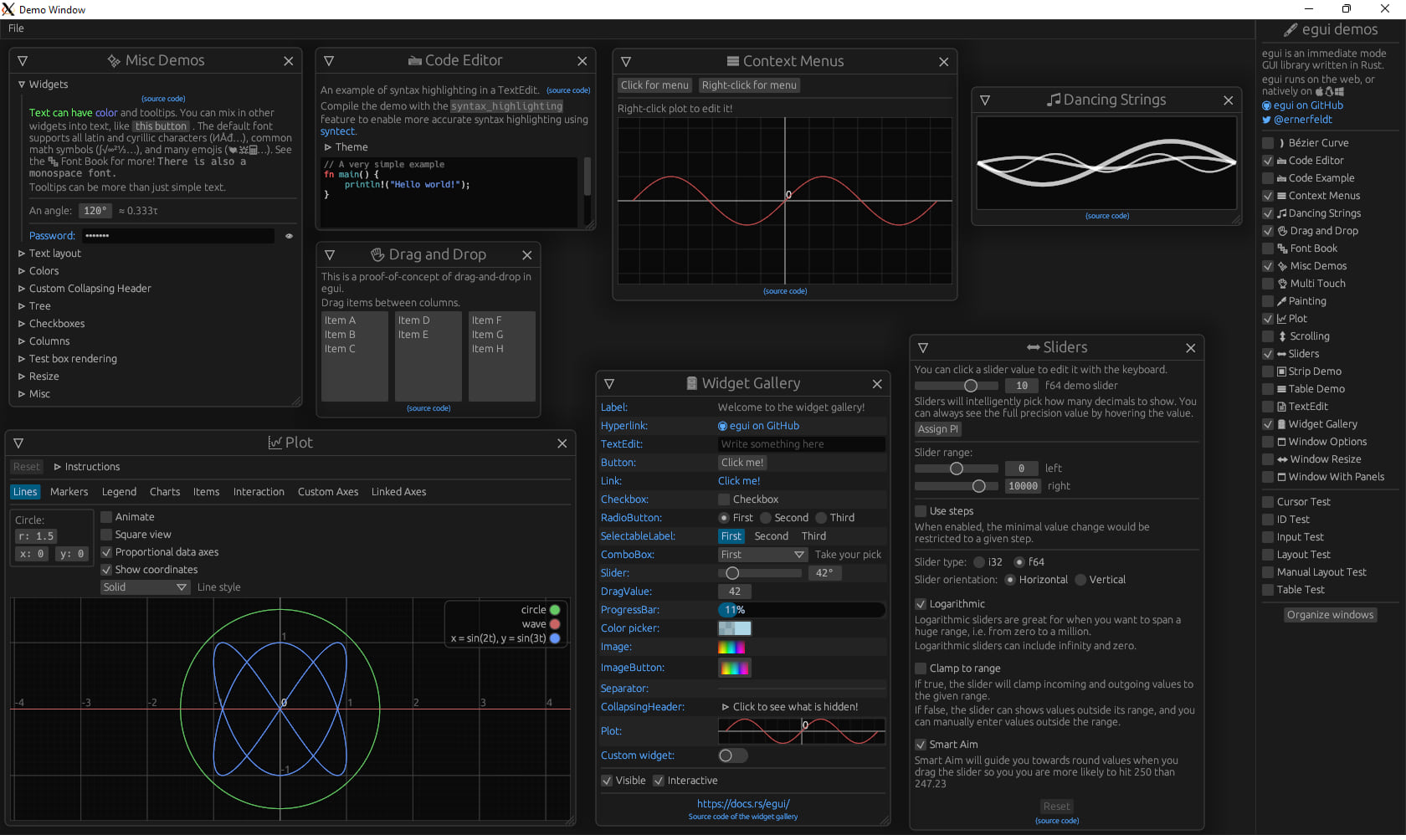 egui-fltk-frontend — Rust GUI library // Lib.rs