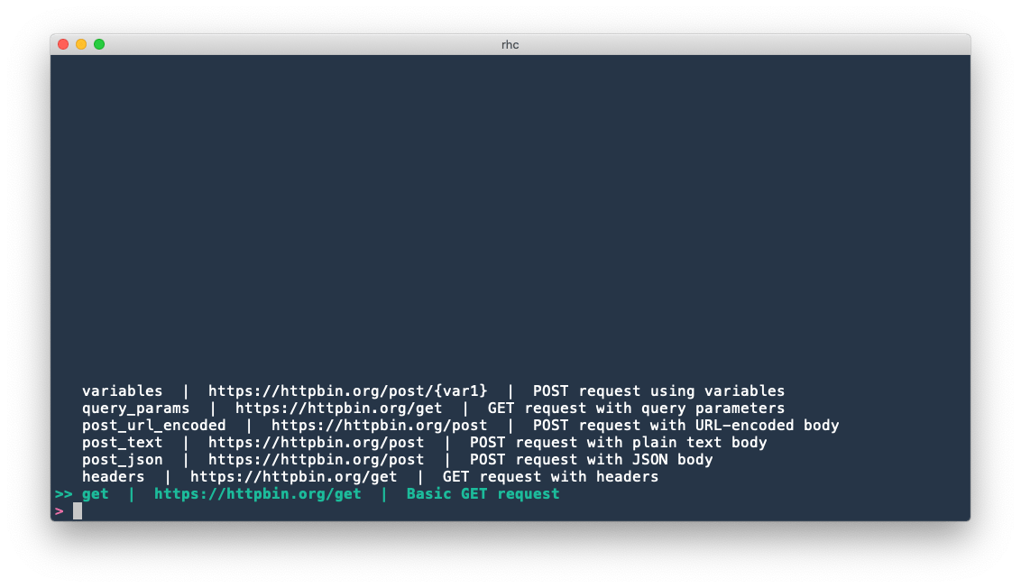 Rhc — Command Line Utility In Rust Lib Rs