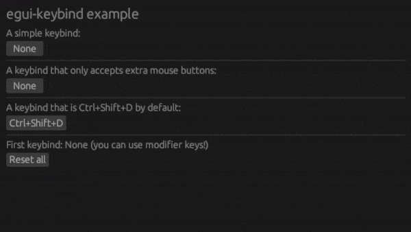 egui-keybind — Rust GUI library // Lib.rs egui-keybind — Rust GUI library // Lib.rs