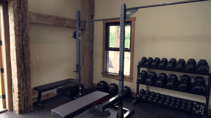 Ralph's Insane Modern Barn Home Gym | Garage Gym Reviews