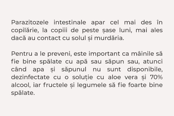 7 remedii naturale contra parazitilor intestinali